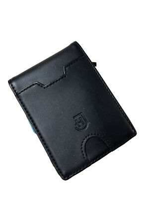 James Hawk Flip Bi-Fold Wallet - Black | eBay