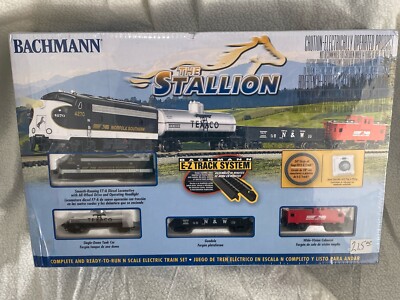 New Bachmann Trains N Scale the Stallion Ready to Run Train Set - 24025 ...
