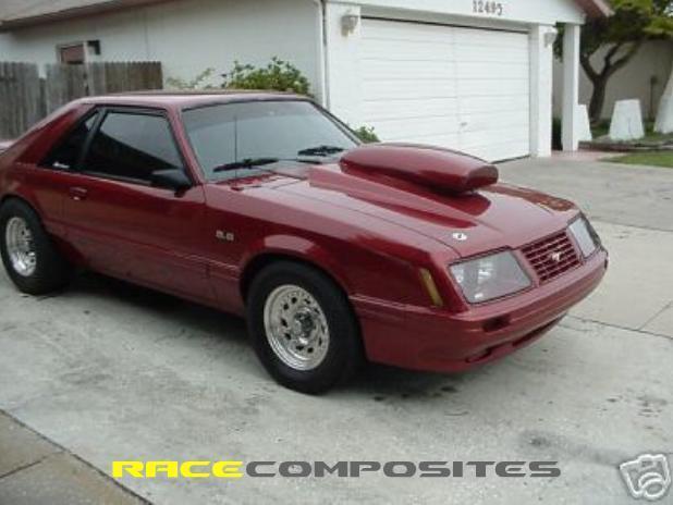 Aero Hood Scoop GRAY 33 L x 18 W x 8 H NHRA New Drag Dragster induct319 ...