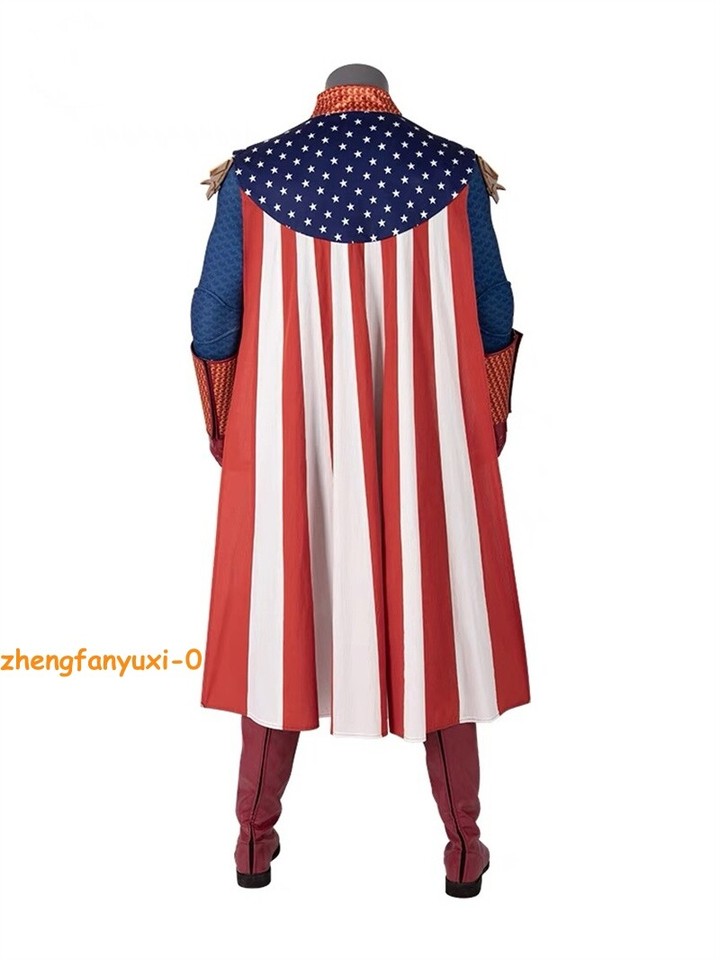 The Boys Homelander Cosplay Costume Outfits Halloween Men Jumpsuit ...
