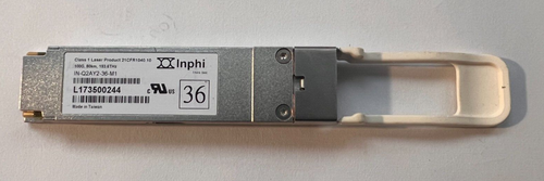 Inphi IN-Q2AY2-36-M1 QSFP28 100G-PAM4 (2x56Gbps) DWDM 80km Fixed Ch36 ...