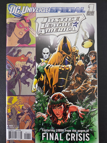 DC UNIVERSE SPECIAL: JUSTICE LEAGUE OF AMERICA #1 (2008) GIANT-SIZE ...
