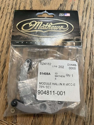 Mathews Halon X Mod Set 75% E | eBay
