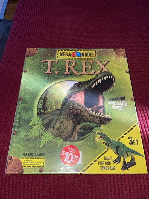 Scholastic 3d Mega Model T. Rex Build a 3ft Dinosaur - for sale online ...