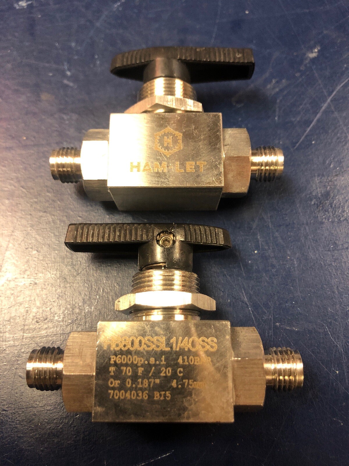 Lot Of 2: HAM-LET H6800SSL 3/8” , ball valve | eBay