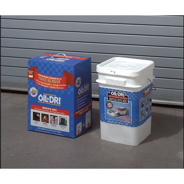 Oil-Dri Maintenance Absorbent,20 lb.,Pail I05000G-G60 Oil-Dri I05000G ...