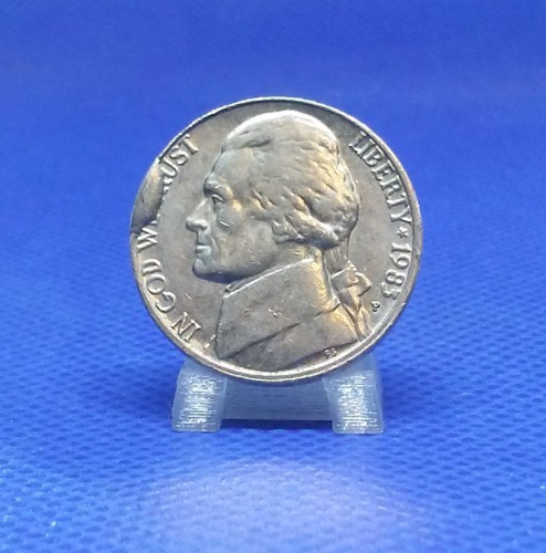 1983 Philadelphia Mint Jefferson Nickel Cud Error | eBay