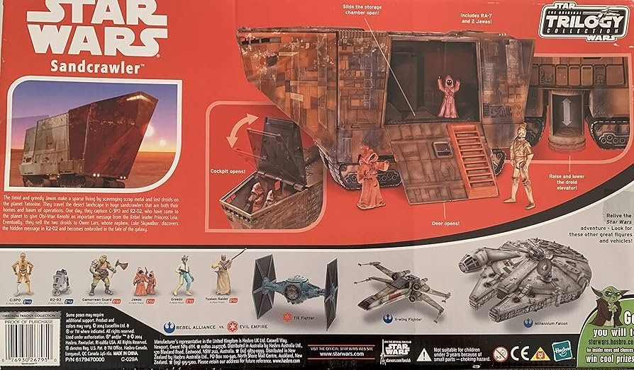 STAR WARS - JAWA SANDCRAWLER - Original Trilogy Collection - action ...