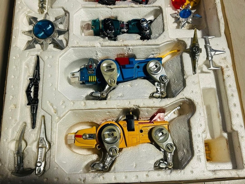 Vintage Voltron 1981 Popy GB-36 Golion Chogokin Beast King Rare Lionbot ...