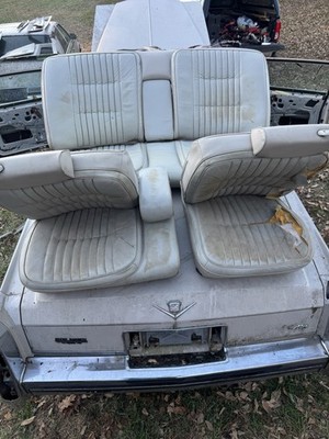 1980-1985 Cadillac Coupe Deville Seats Front And Back ( Light Gray ...