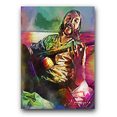 Duane Allman #6 Art Card Limited 15/50 Edward Vela Signed (Music -) | eBay