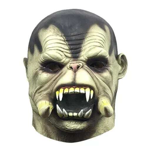 Masquerade Halloween Latex Creepy WOW Monsters mask party Cosplay ...