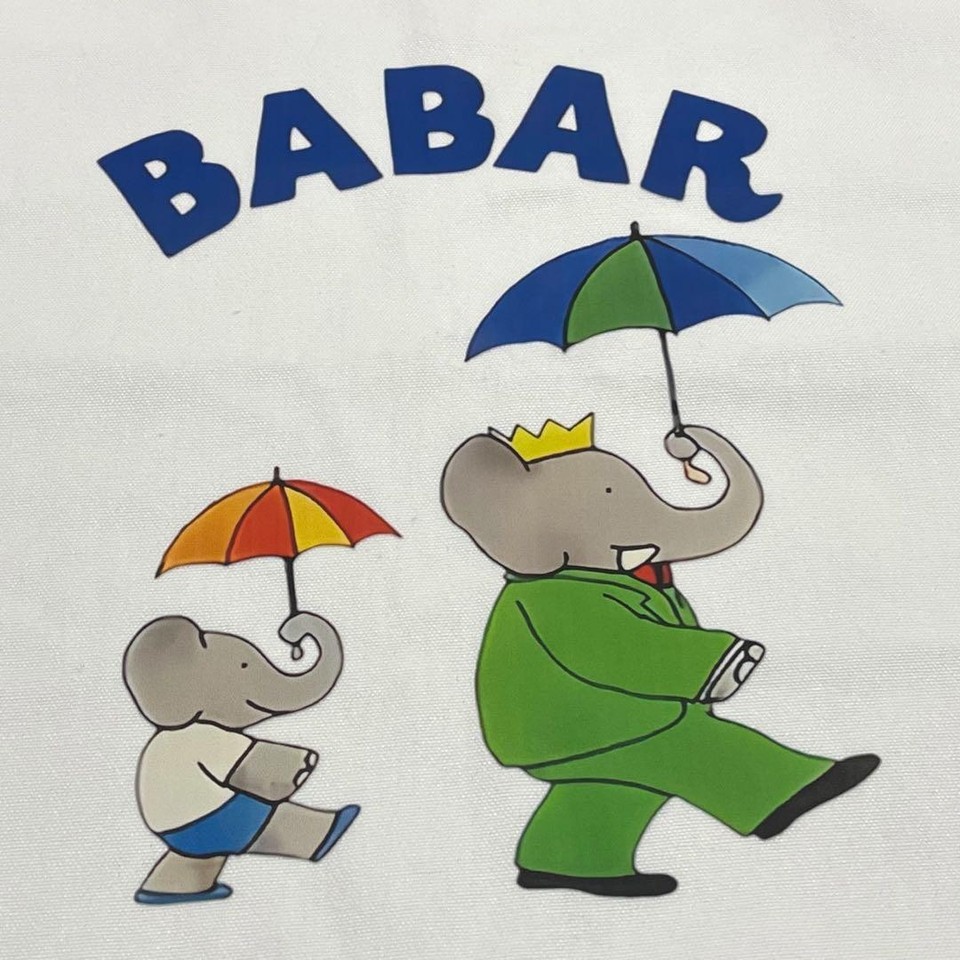 Rare [New] Elephant Babar BABAR Elephant Babar Tote Bag | eBay