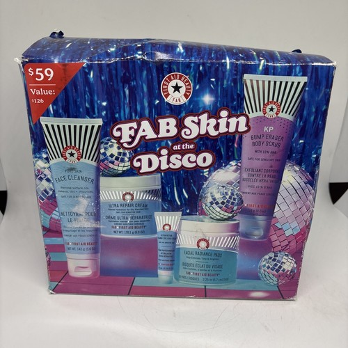 First Aid Beauty FAB Skin at the Disco Set $126 Value *Box Distress | eBay