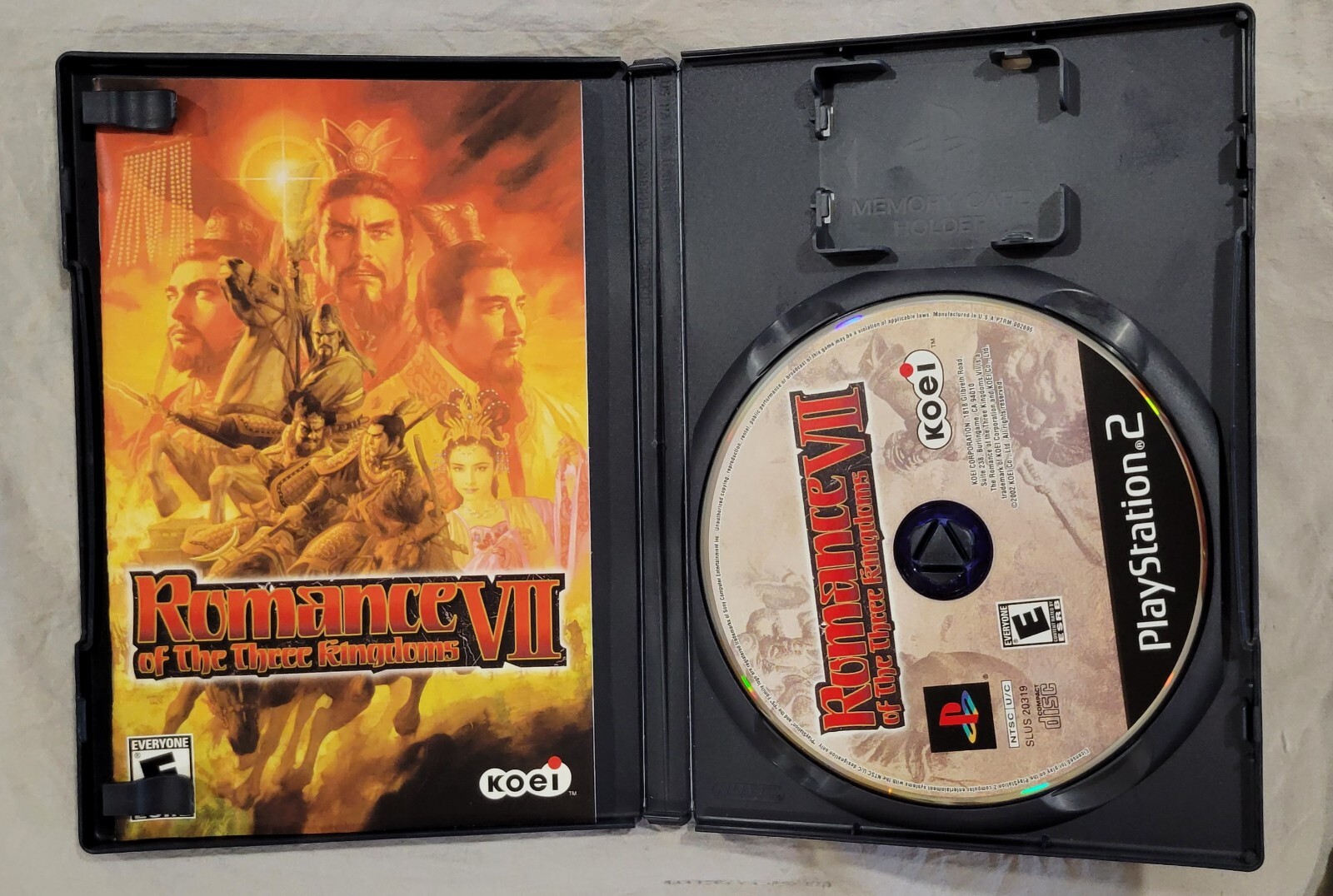 Romance of the Three Kingdoms VII Sony PlayStation 2 PS2 Complete CIB ...