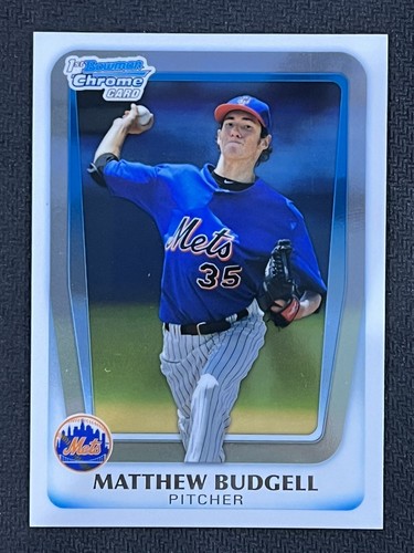 2011 Bowman Chrome Draft Prospects Baseball #BDPP71 Matthew Budgell RC ...
