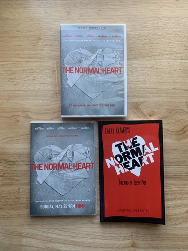 The Normal Heart Movie & Book Bundle - DVD - FYC - Paperback By Larry ...