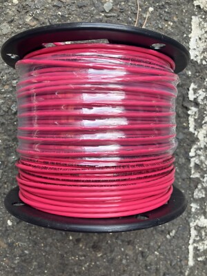 12 AWG Copper Stranded Wire 500' FT Roll THHN/THWN 600 Volt UL Listed ...