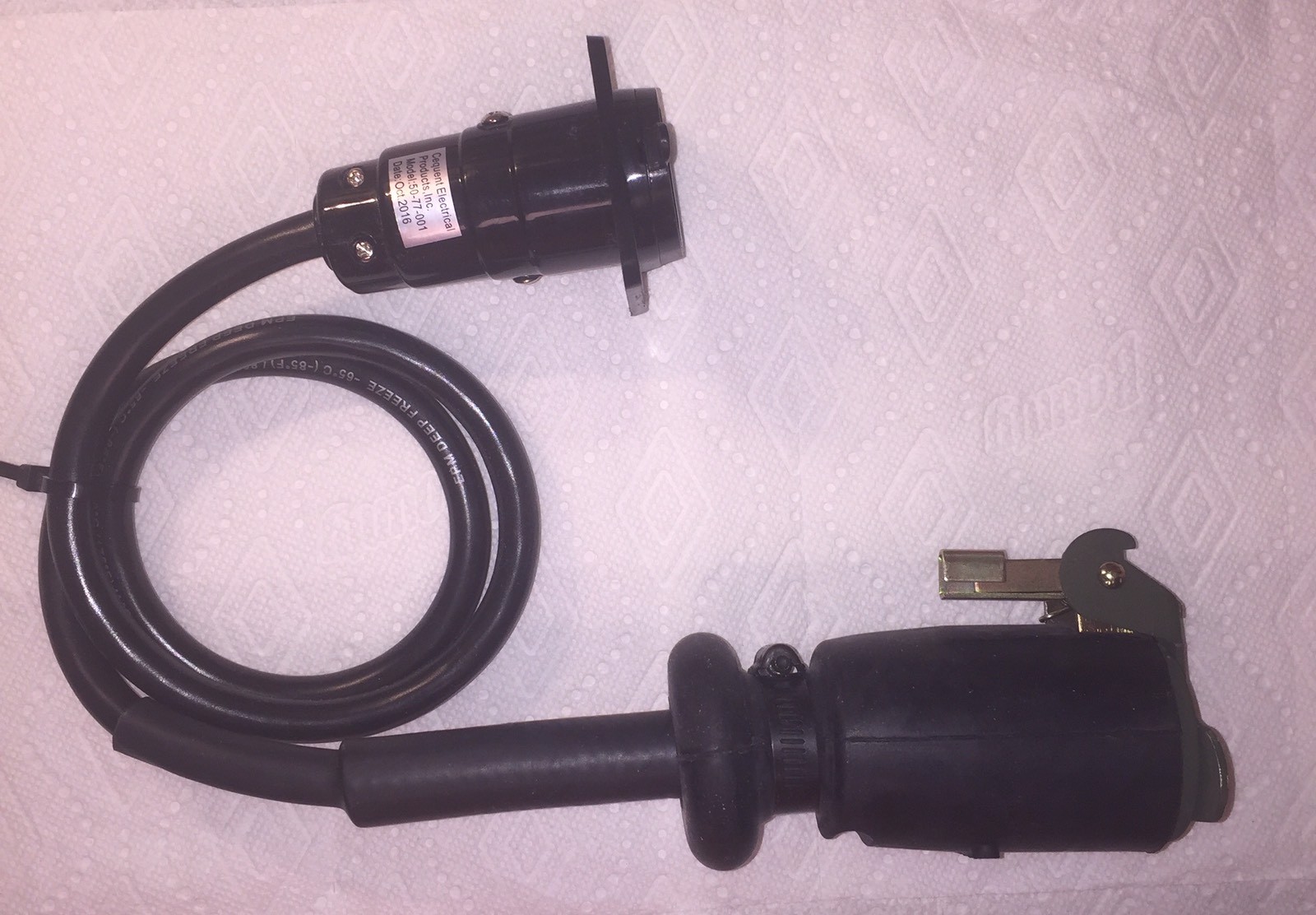 MILITARY POWER CABLE “A” - 36” - 12 Pin To 7 Way Adapter 36" fits ...