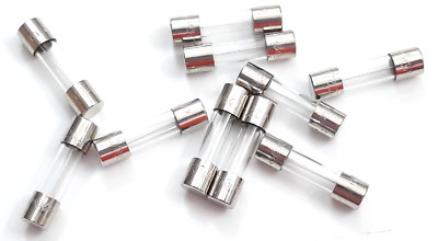 LOT OF 10 LITTELFUSE 5mm x 20mm Lf T2AL 250V P T 2A T2AL250V P FUSES ...
