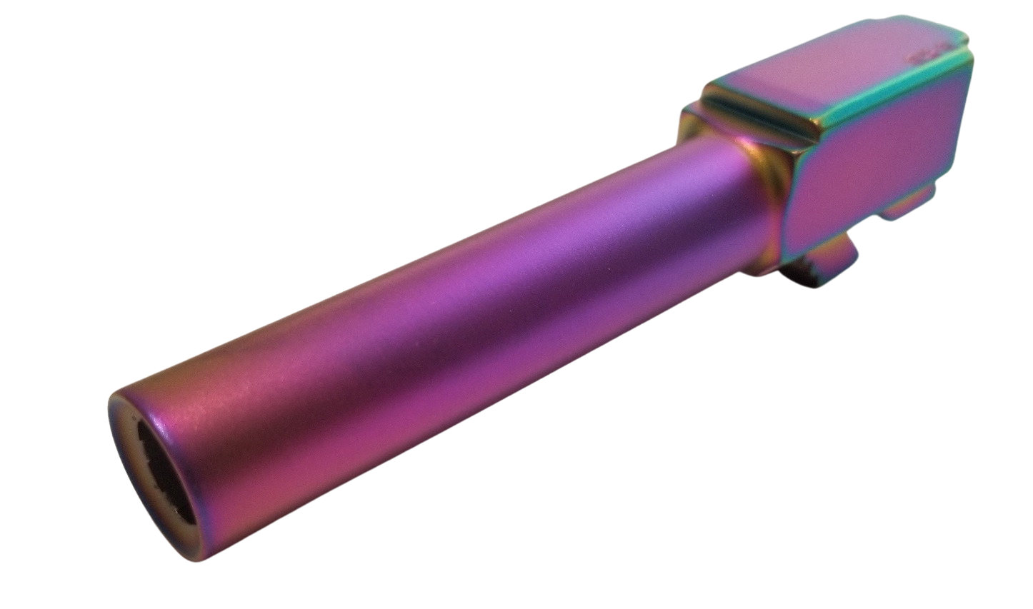 Glock 19 Barrel Fits Gen 1 2 3 4 5 G19 PVD Rainbow Chameleon USA MADE ...