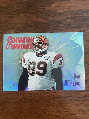 1995 Topps Sensational Sophomores Dan Wilkinson #5 - Cincinnati Bengals ...