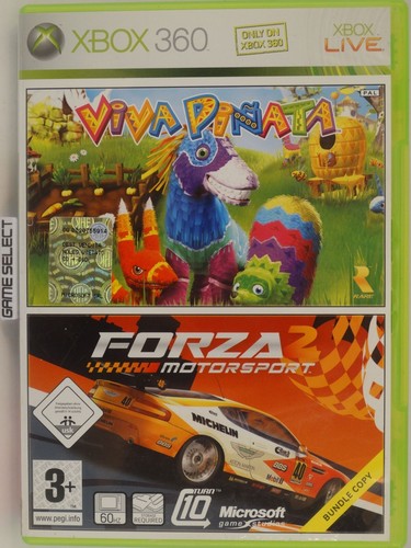 Viva Pinata + Forza Motorsport 2 Bundle 2 Games IN 1 Xbox 360 Pal ...