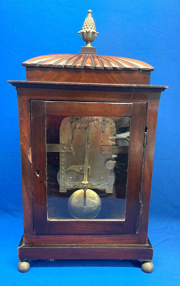 Antique 1845 English Alex Purvis Fusee Bracket Clock | eBay