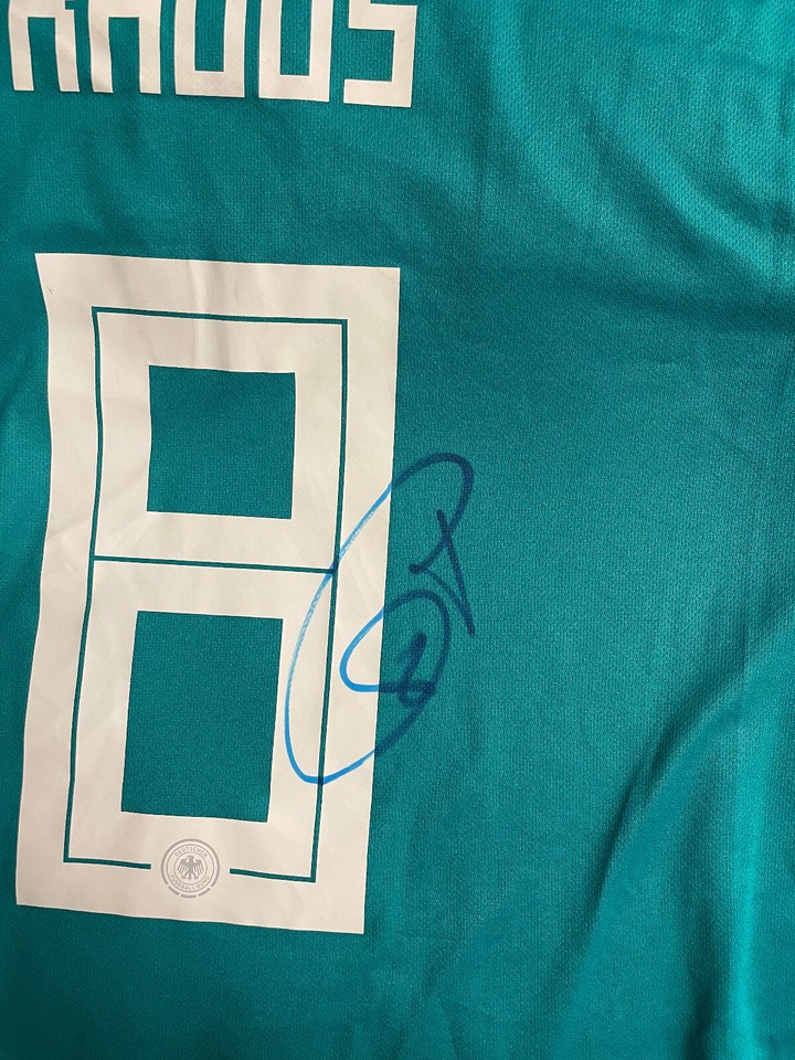 Germany Toni Kroos Autographed Signed Jersey COA BNWT | eBay