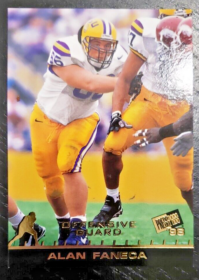 1998 Press Pass - #45 Alan Faneca (RC) for sale online | eBay
