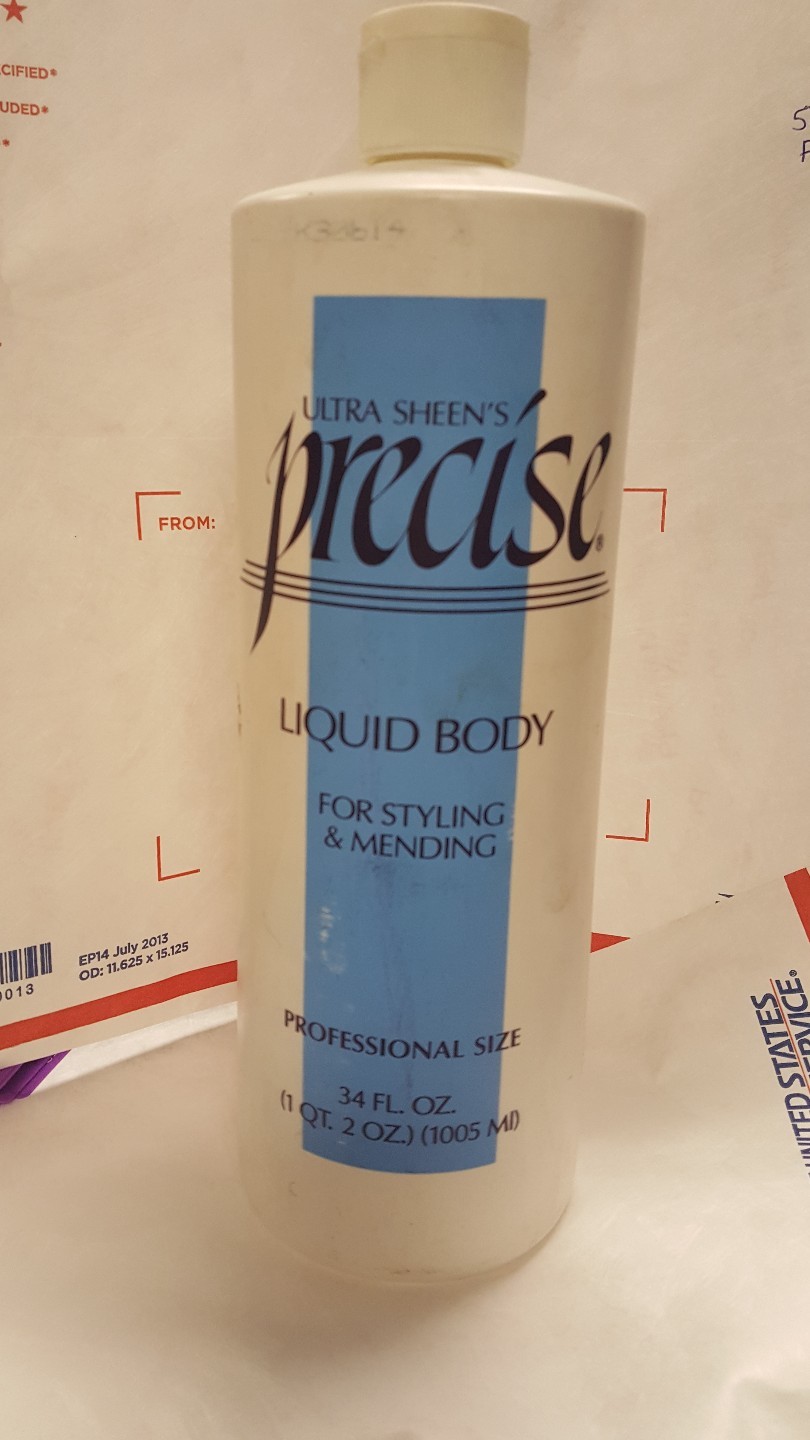 Ultra Sheen Precise Liquid Body For Styling & Mending Protects Hair 32 ...