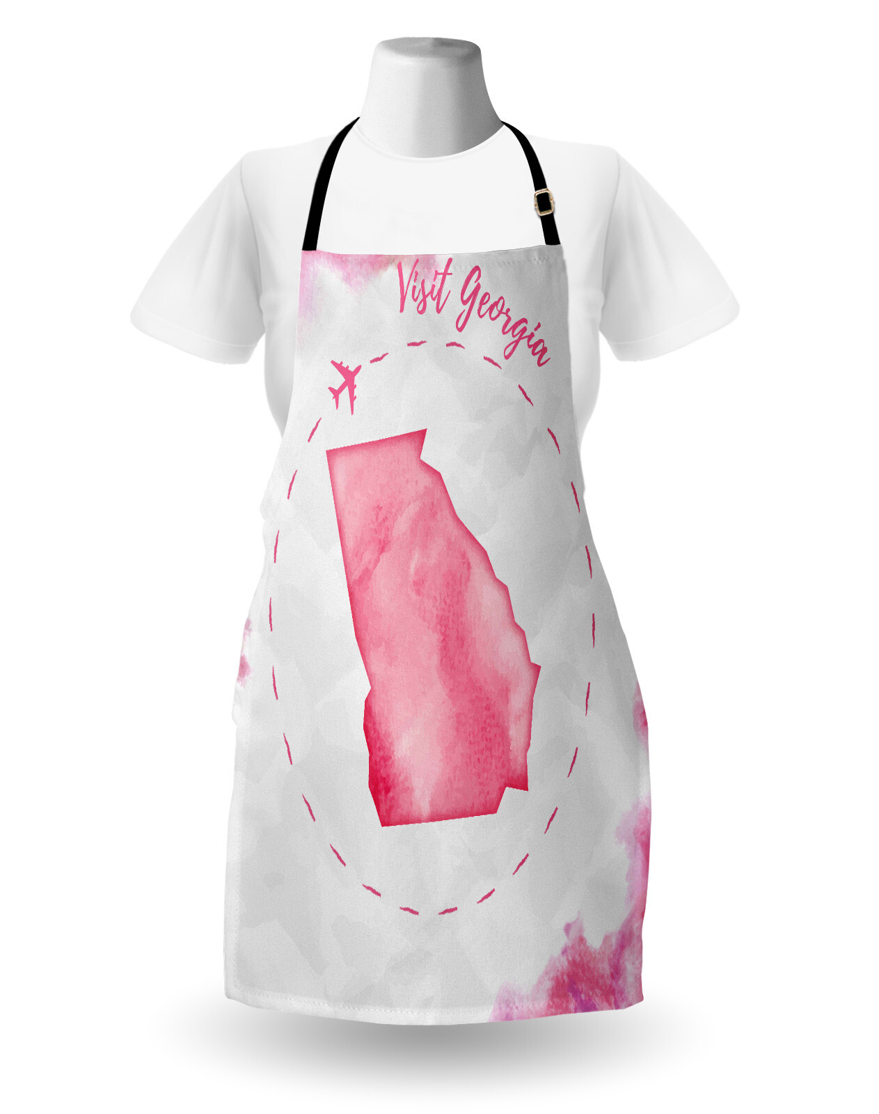 Georgia Apron Airplane Circling the State | eBay UK