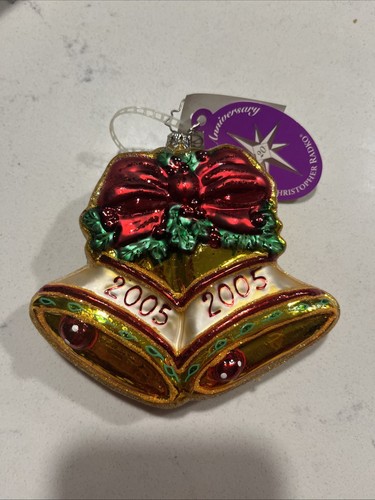 Christopher Radko 2005 Our First Christmas Tree Ornament Keepsake ...