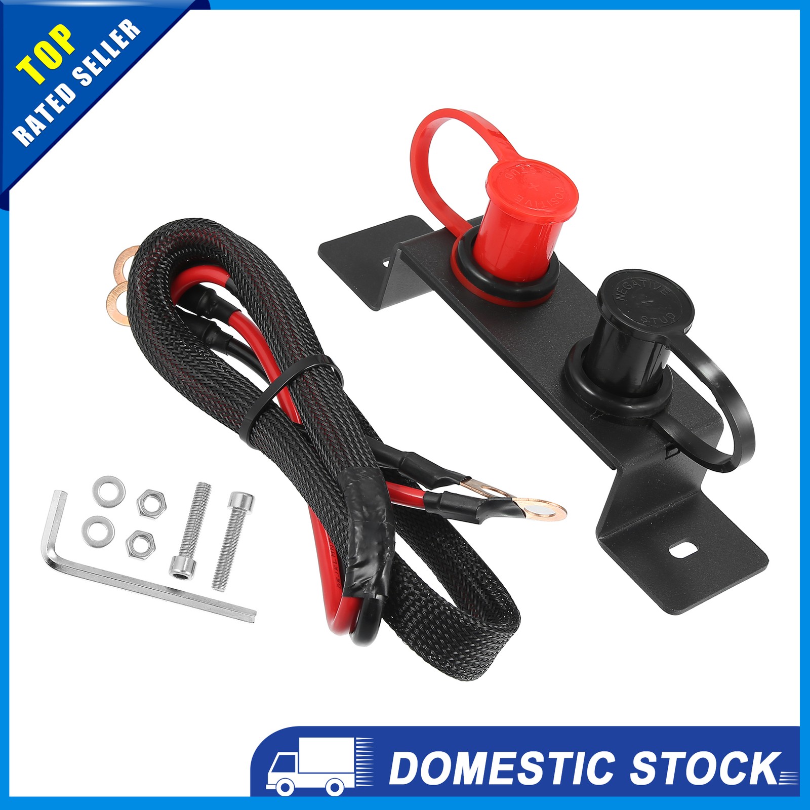 Universal Car Battery Jump Starter Remote Battery Terminal Relocation ...