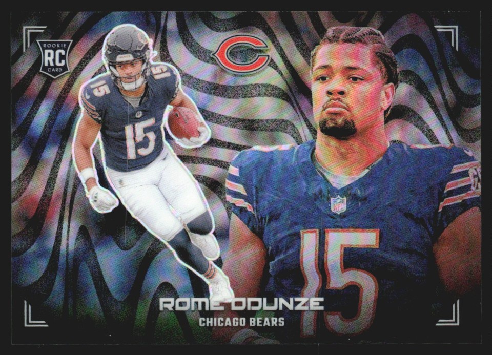 2024 Panini Prizm Profiles SSP Rome Odunze Rookie #4 JW1 | eBay