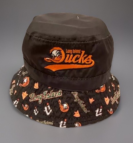 Long Island Ducks Collaboration PC Richards NY Bucket Hat Cap RARE VTG ...