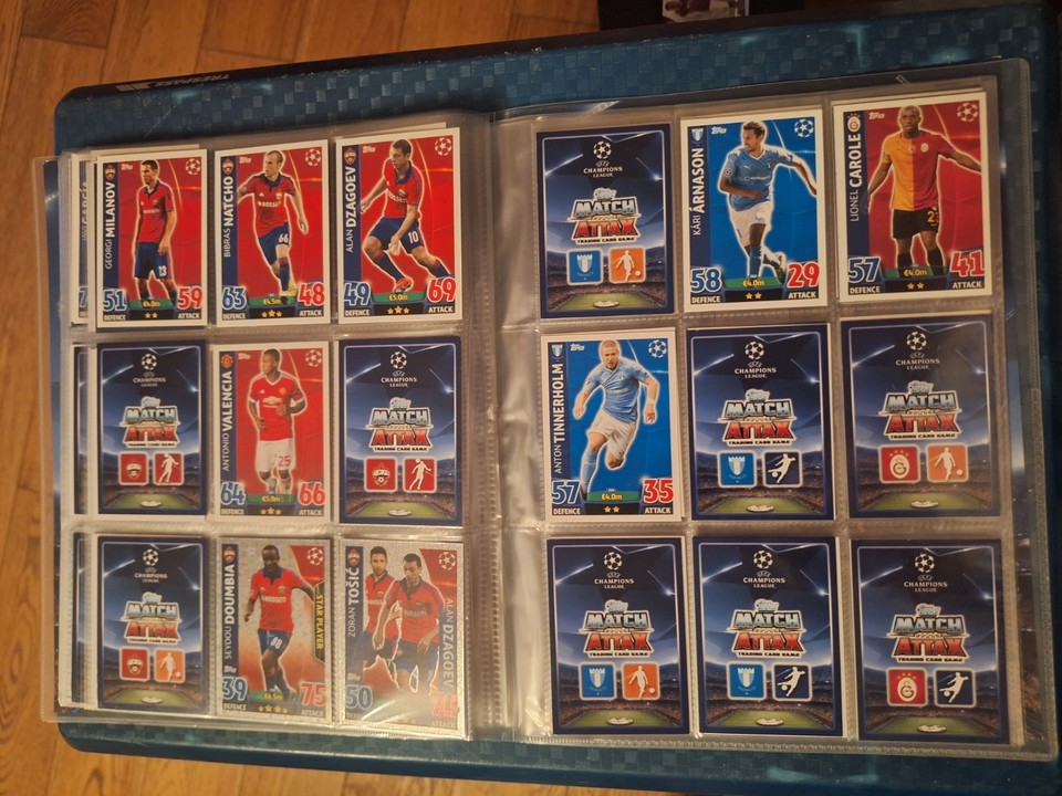 Partially Completed 2015/16 Uefa Champions League Binder | eBay UK