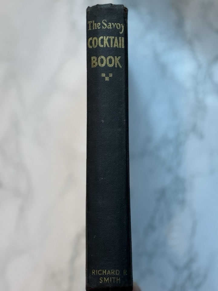 The Savoy Cocktail Book by Harry Craddock 1930 First Edition Hardcover ...