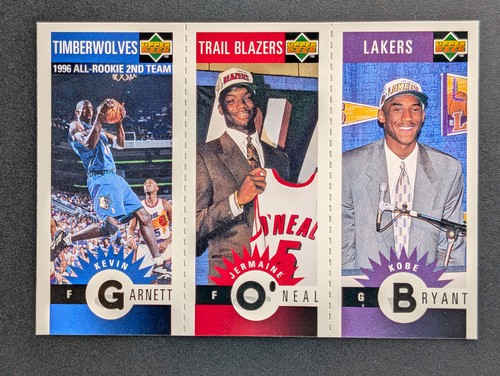 1996-97 Collectors Choice Mini Kobe Bryant HOF RC Kevin Garnett O'Neal ...