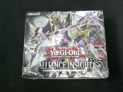 Alliance Insight YuGiOh! Booster Box Factory Sealed 24 Packs English ...