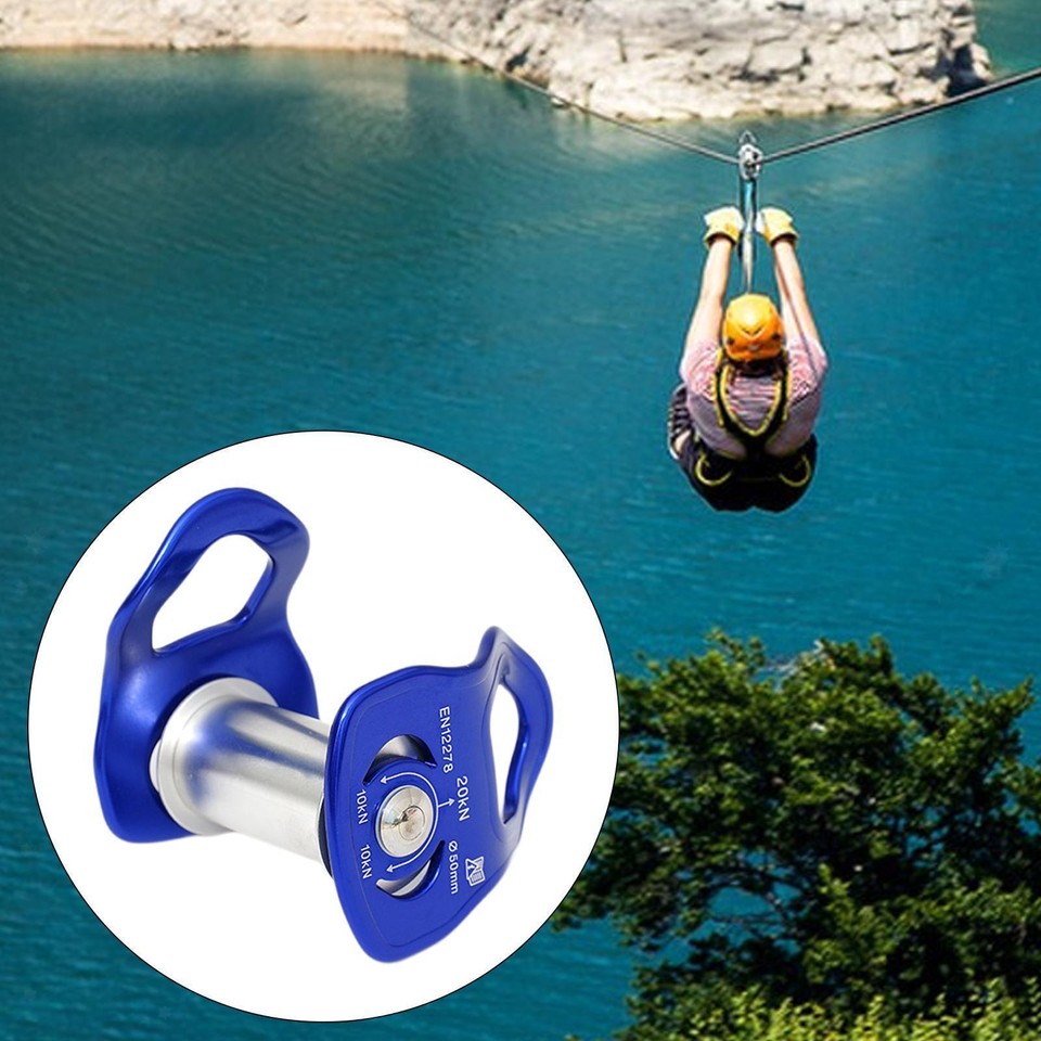 Slackline Pulley Zipline Portable Sport Pulley for Children Playground ...