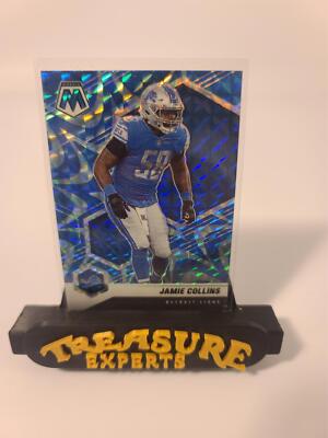 2021 Mosaic #78 Jamie Collins Blue Reactive Parallel Color Match Card ...