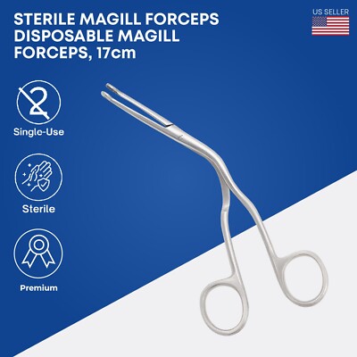 Single Use Magill Forceps Stainless Steel EMT Anesthesia Surgical ...