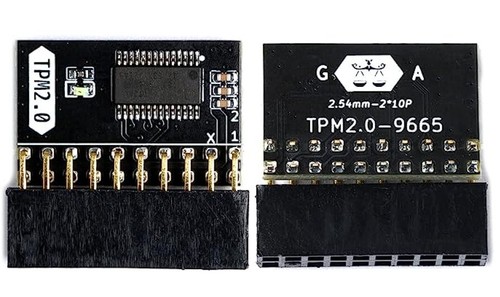 TPM2.0 Encryption Security Module, GA 20-1 Pin 2 * 10P TPM Remote Card ...