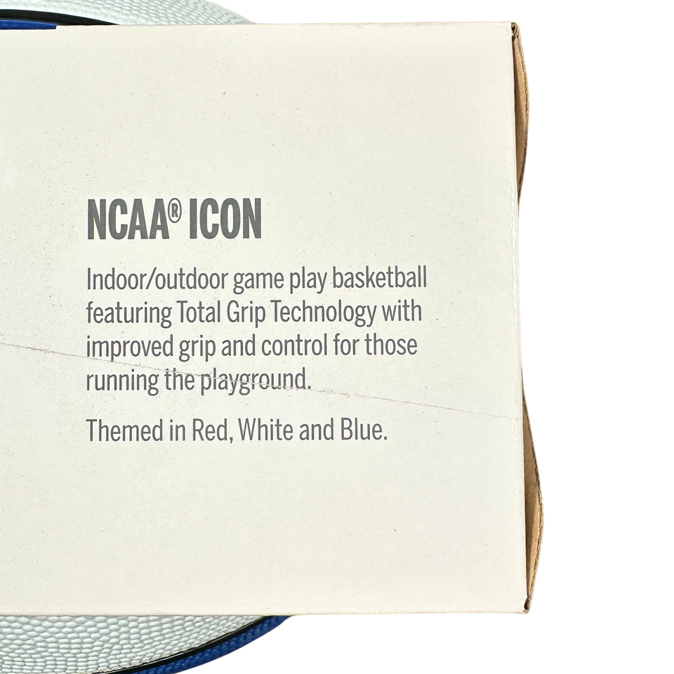 NEW - Wilson - NCAA Icon Basketball, Size 7/29.5" | eBay