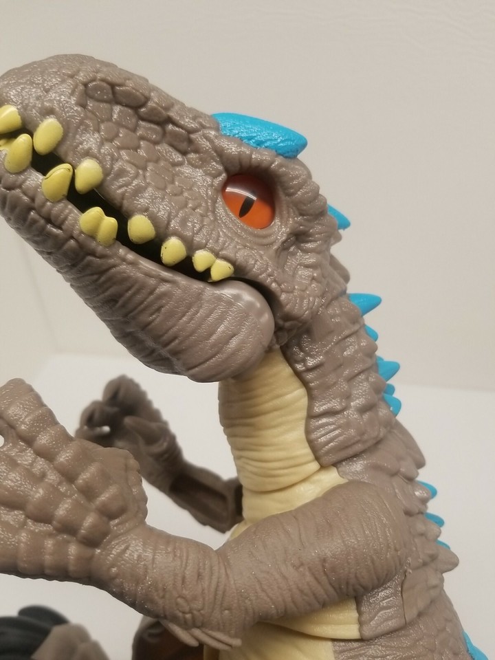 Imaginext Jurassic World Thrashing Indominus Rex Dinosaurs Action ...