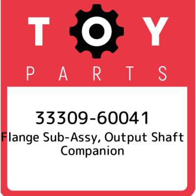 33309-60041 Toyota Flange sub-assy, output shaft companion 3330960041 ...