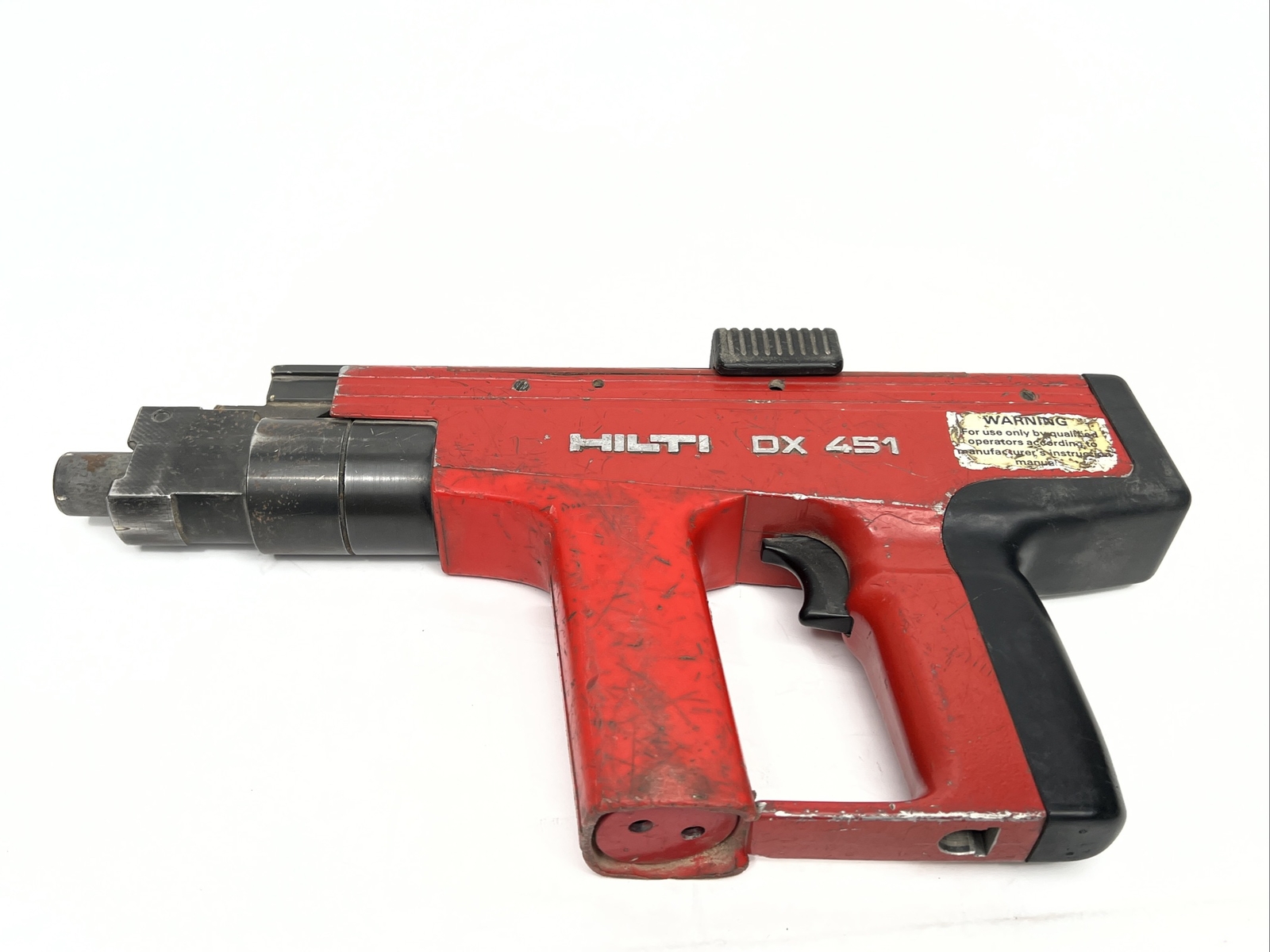 Hilti DX 451 Powder Actuated Fastening Nail Gun Tool W/ Case Extras ...