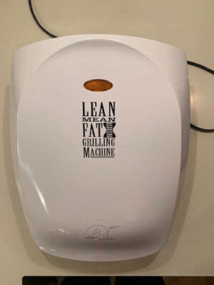 George Forman Lean Mean Grilling Machine. White. Including Accessories ...