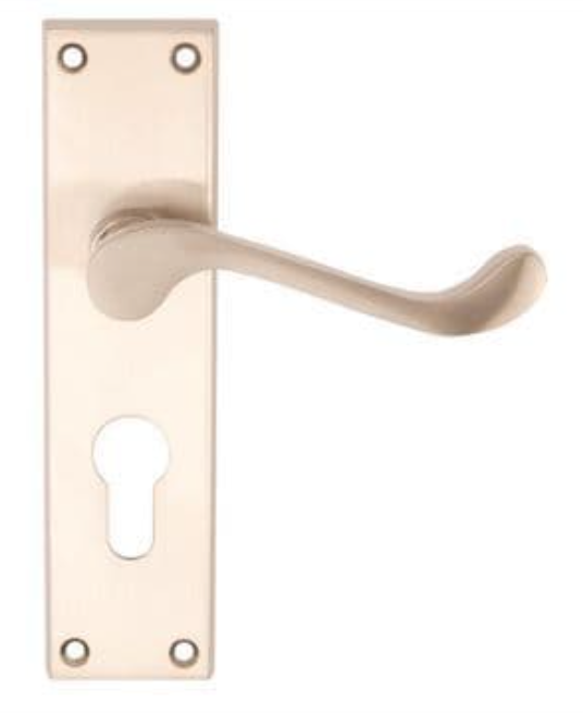 Dale Victorian Scroll Lever Internal Door Handles Latch Privacy Lock ...
